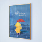 Little Explorer in the Rain - Watercolor Nursery Wall Art Print ...