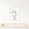"Love's First Hold" - Heartwarming Nursery Printable for Girls & Boys ...